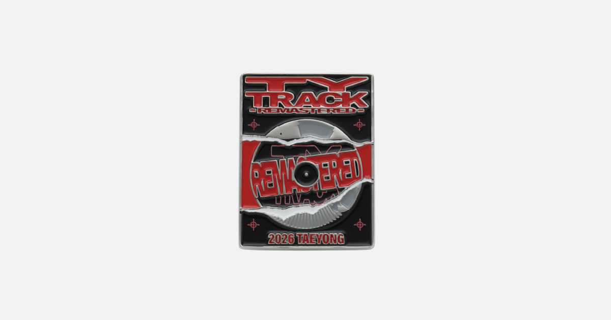 [ON-SITE PICK UP] 2026 TAEYONG CONCERT 'TY TRACK - REMASTERED' - BADGE ...